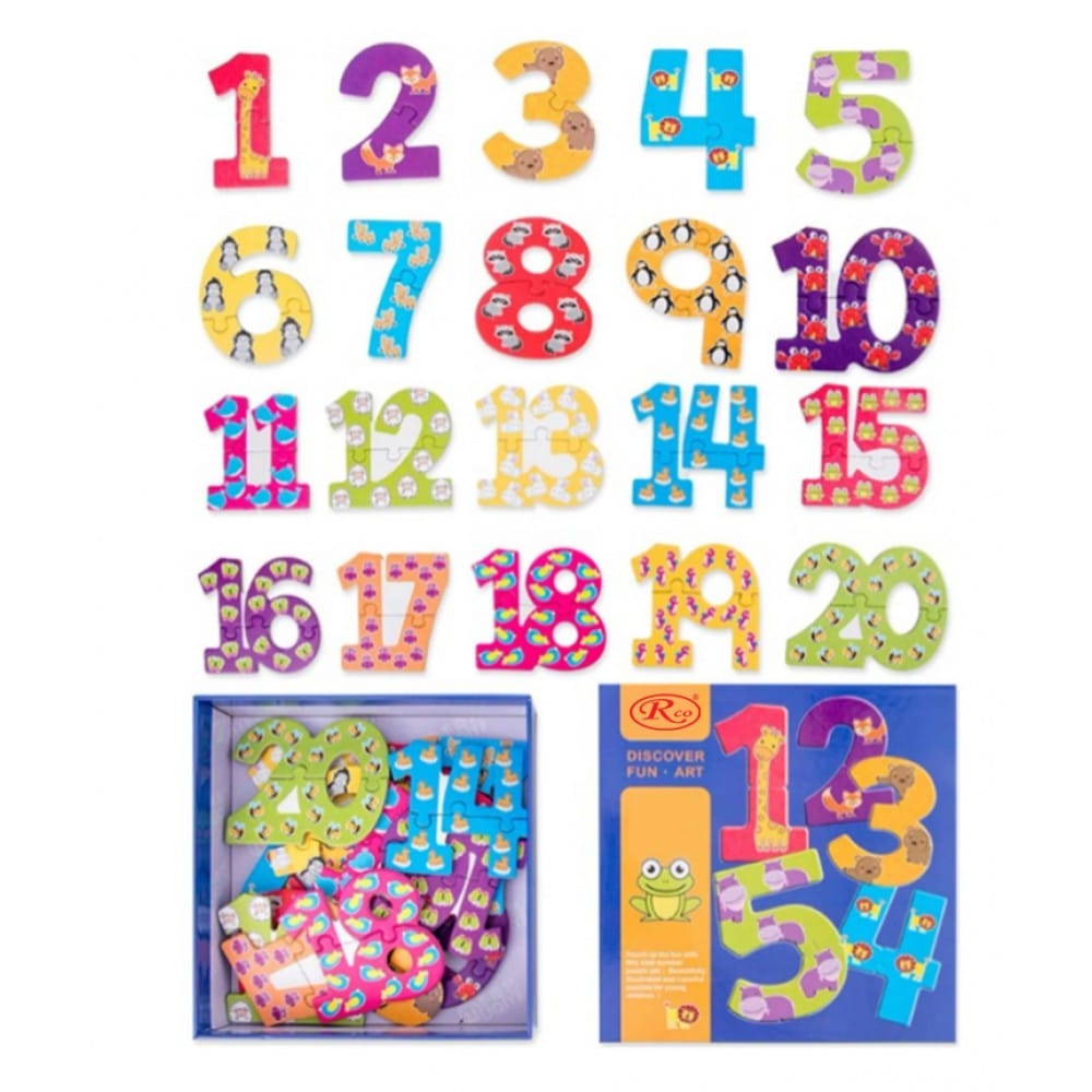 Cauti Puzzle 20 numere amuzante? ⭐ Vezi pretul! Livrare rapida!